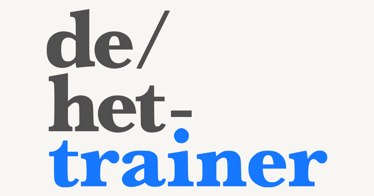 de/het-trainer | Oefensite voor lidwoorden